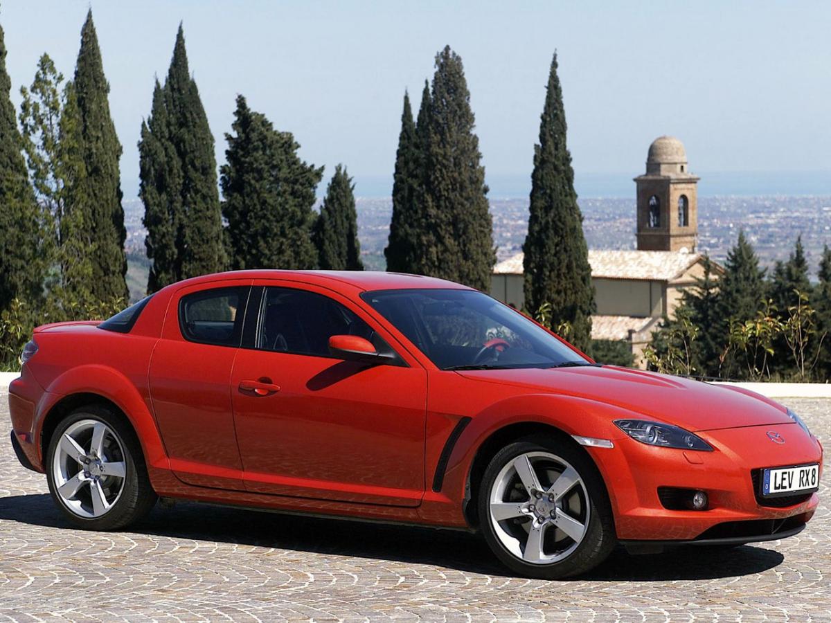 Mazda RX-8 technical specifications and fuel economy